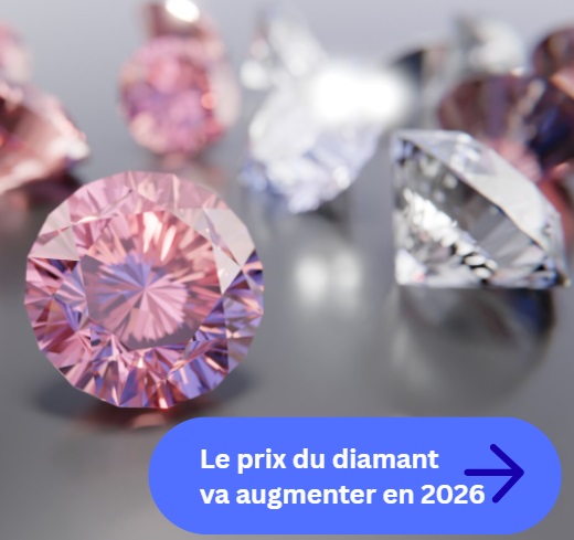 Quel sera la prix du diamant en 2026 ? Investir ou vendre